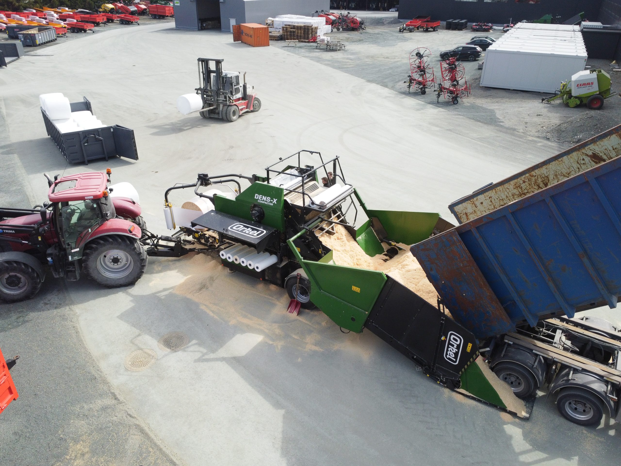 Maximizing the value of wood shavings with Orkel Compactors - Orkel