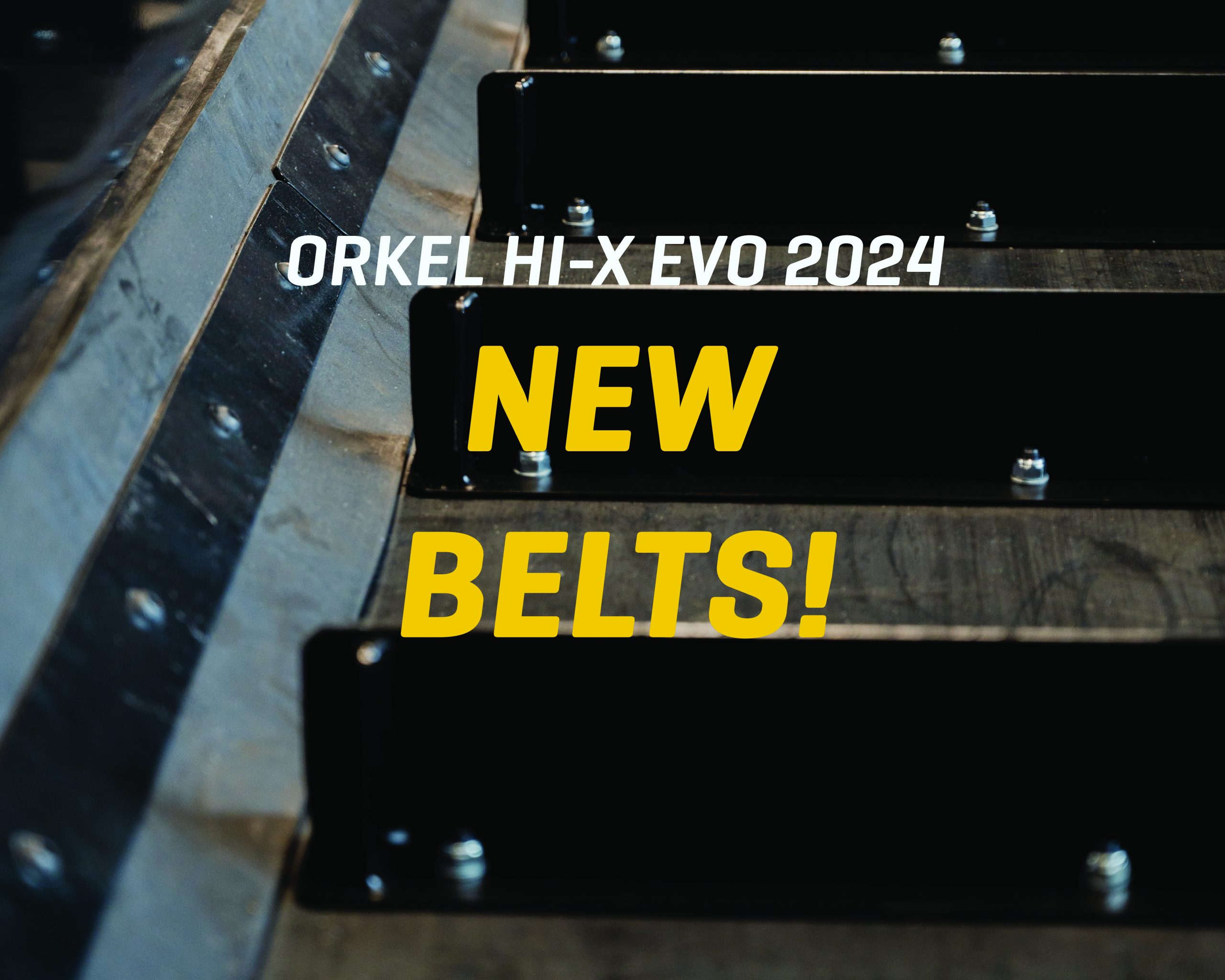 Orkel Hi-X Evo 2024 Features New Rubber Belts - Orkel